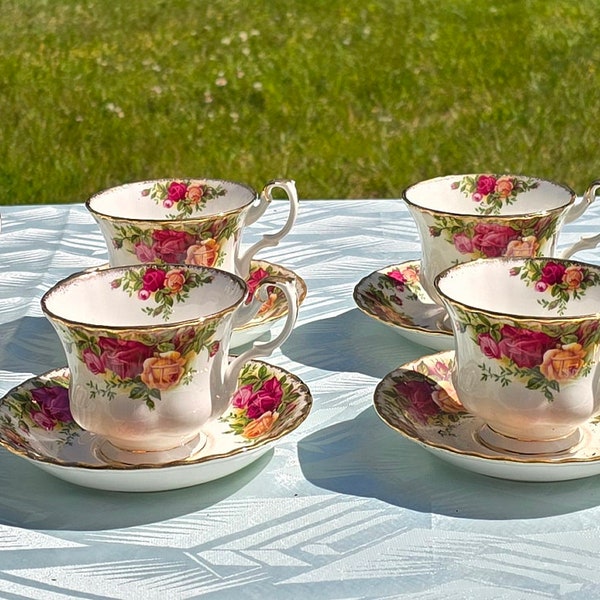 Red Rose Tea Cup - Etsy