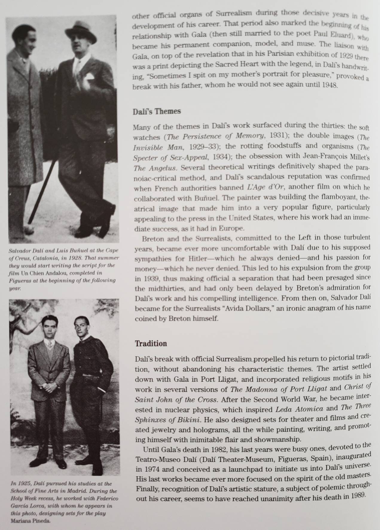 Dali Surrealist Mysticism Flamboyant Egocentric | Etsy