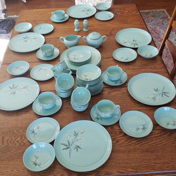 Mid Century Modern Dinnerware - Etsy