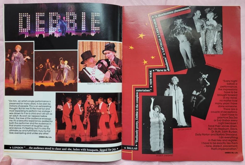 1980's Vintage Debbie Reynolds Signed Autographed - Etsy