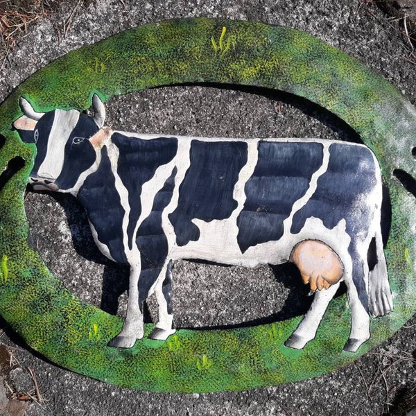 Cow Sign - Etsy