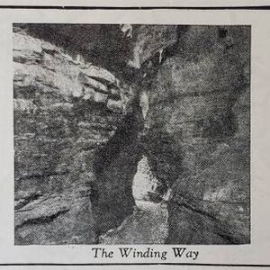 Scarce, 1930's, Howe Caverns, One of Nature's Masterpieces, Road Map ...