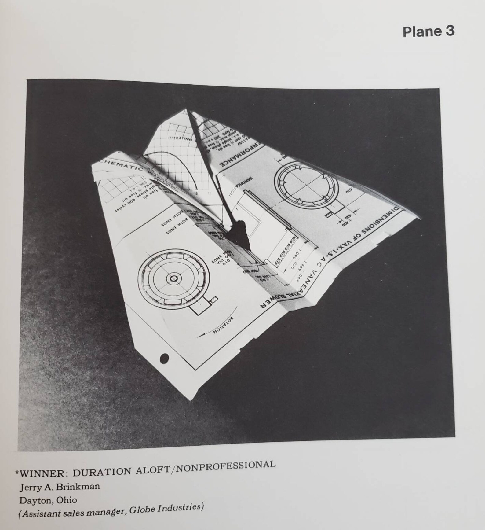 1967 the Great International Paper Airplane Book 20 - Etsy