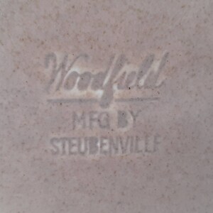 Steubenville, Woodfield Pattern, Salmon Pink Color, Art Pottery ...