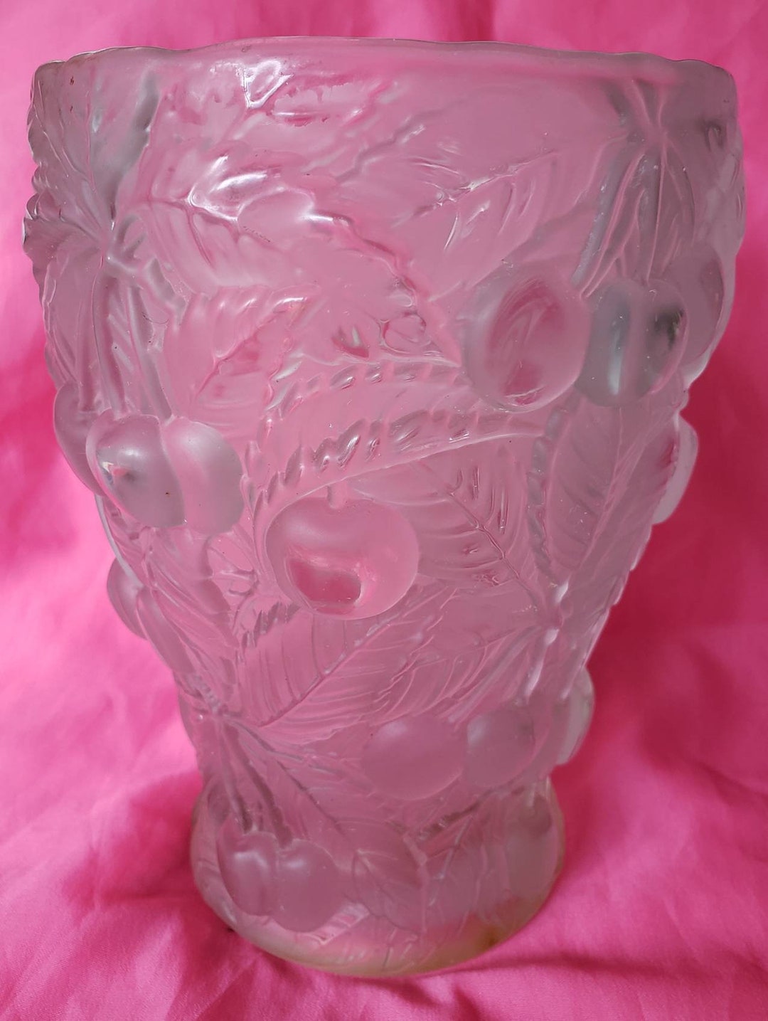 1930's, Josef Inwald, Barolac Glass, Czech Glass, Frosted, Satin ...