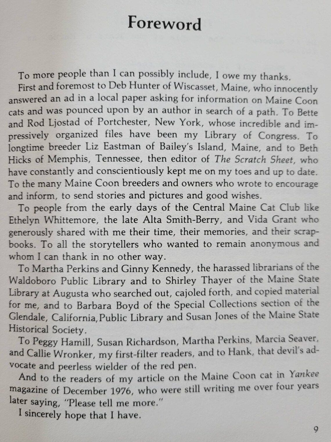 1986 That Yankee Cat the Maine Coon Marilis Hornidge - Etsy