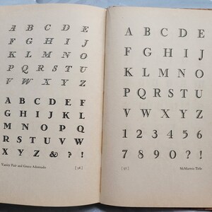1926, Alphabets, A Manual of Letter Design, Complete Alphabets of ...