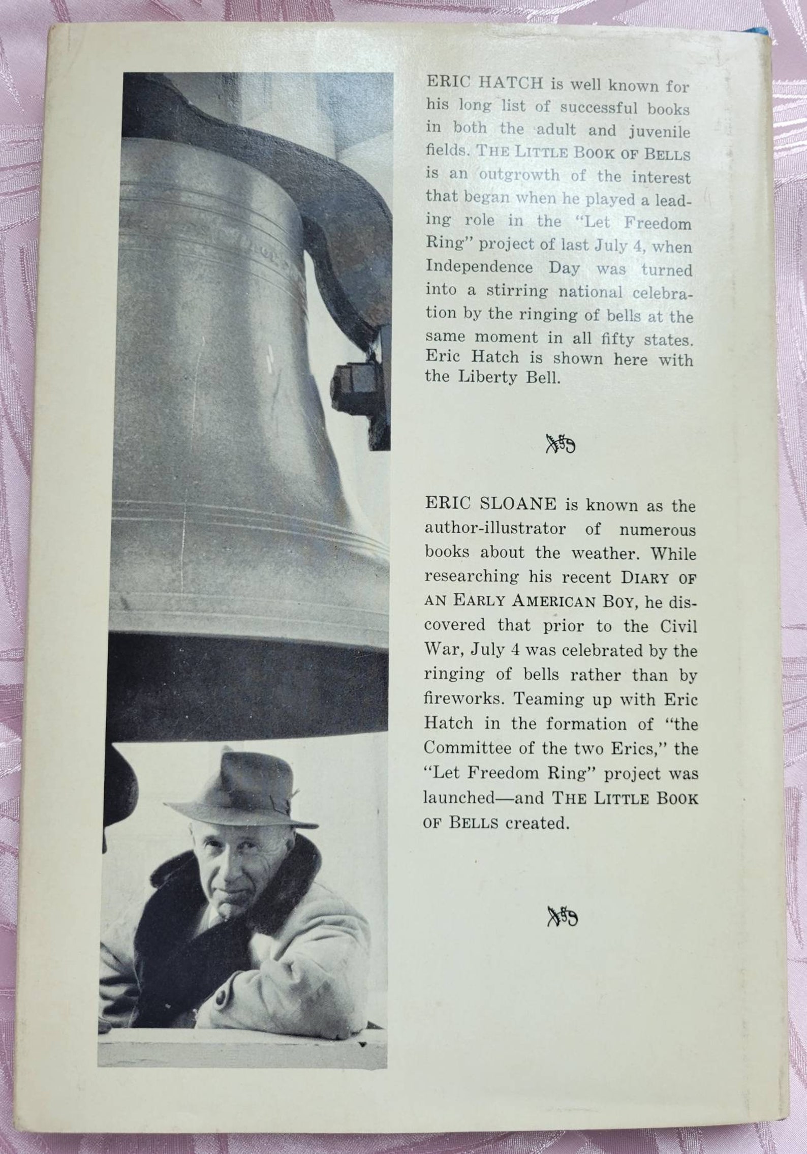 1964 the Little Book of Bells Eric Hatch History Nature - Etsy