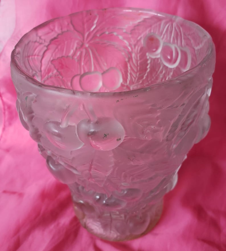 1930's Josef Inwald Barolac Glass Czech Glass Frosted | Etsy