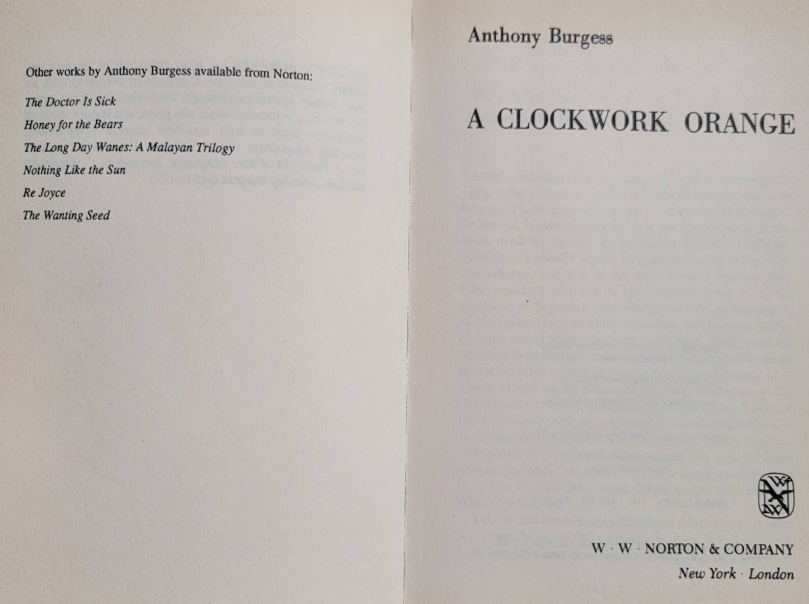 A Clockwork Orange Anthony Burgess Korova Milkbar Droogs - Etsy