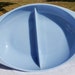 Delphite, Pyrex, Casserole, Bluebelle, Divided, Serving, Bowl, 1-1/2 ...