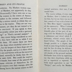 1912, Marken & It's People, North Holland, Netherlands, Small Fishing ...