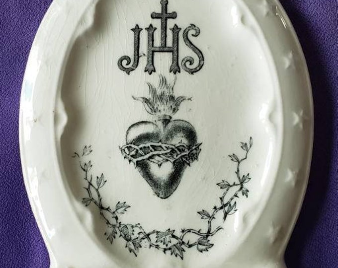 1880's, Petrus Regout, Maastricht, Stoup, Religious Stoup, Holy Water ...