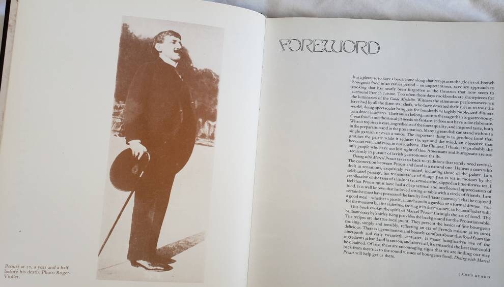 1979 Dining with Marcel Proust Practical Guide French | Etsy