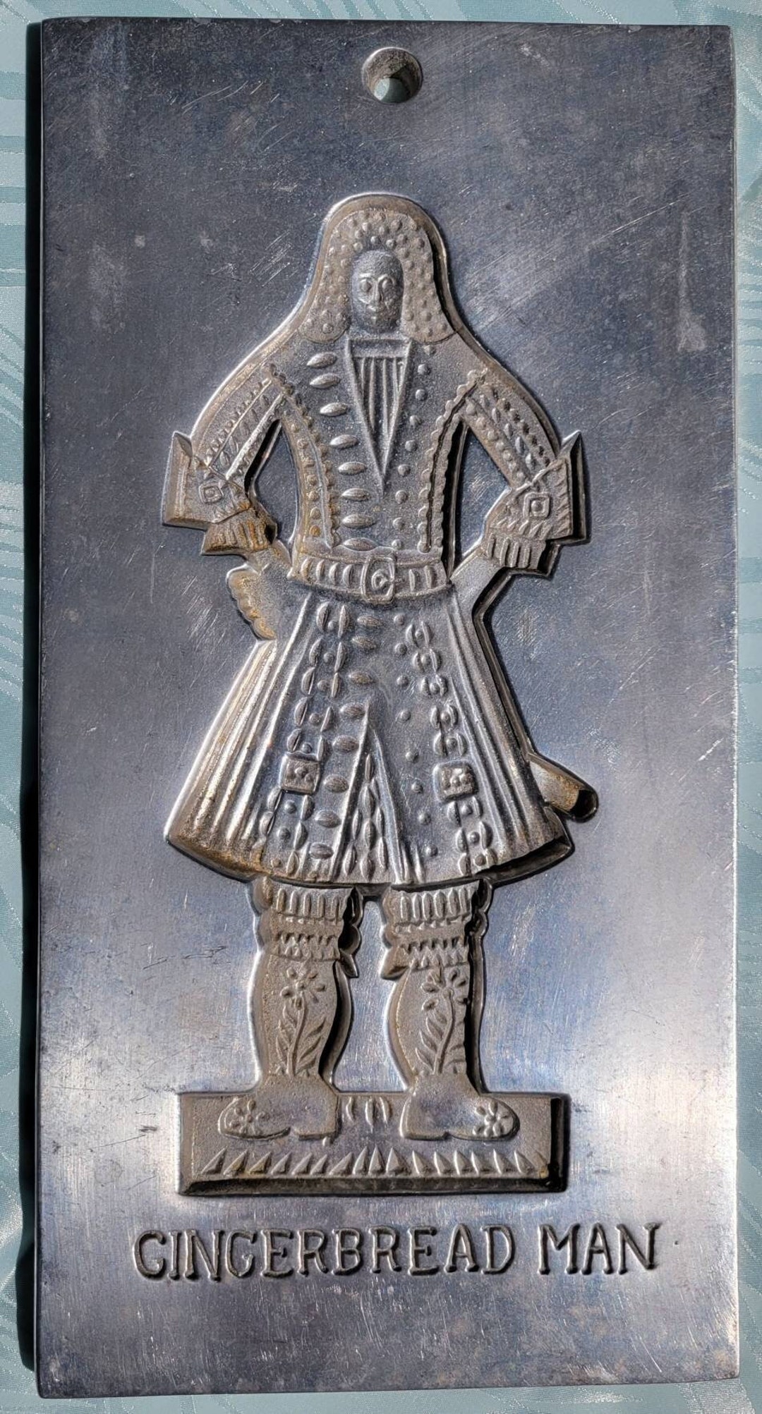 Gingerbread Man, Mold, Virginia Metalcrafters, Wall Hanging, Baking ...