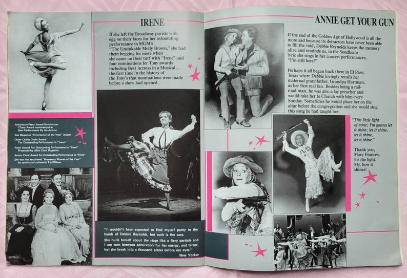 1980's Vintage Debbie Reynolds Signed Autographed - Etsy