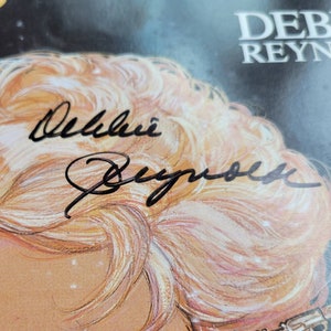 1980's, Vintage, Debbie Reynolds, Signed, Autographed, Tour Program ...