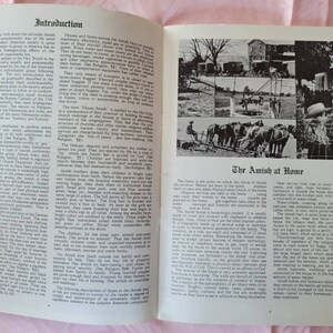 1962, the Amish Folk, in Words and Pictures, Customs, Costumes ...