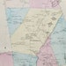 1867, Poundridge, New York, Westchester County, Color, Map, Boutonville ...