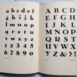 1926, Alphabets, A Manual of Letter Design, Complete Alphabets of ...
