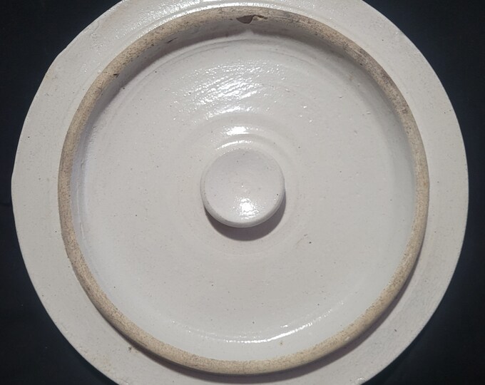 Antique, Crock Cover, 5 Gallon, Crock Lid, Button Top, Replacement ...