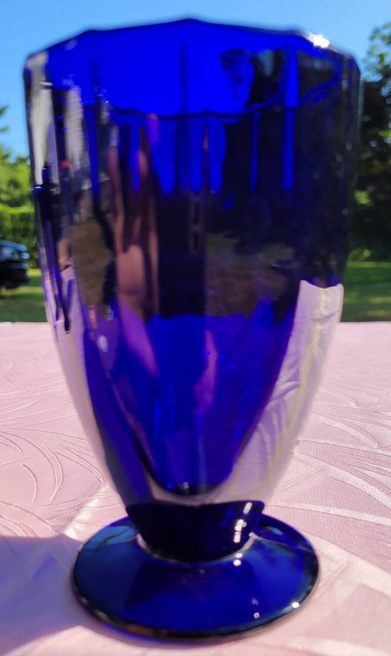 1930's Vintage New Martinsville Addie 34 12 Sided - Etsy