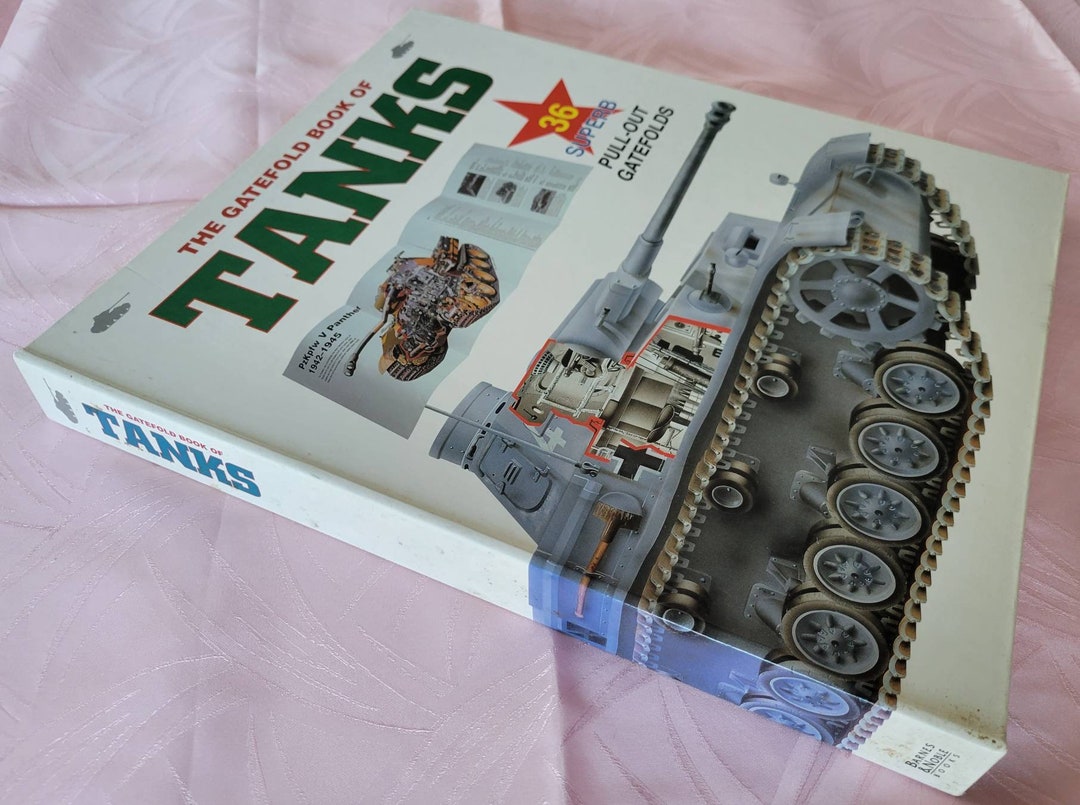1998 Gatefold Book of Tanks 100 Years of Military Tanks - Etsy