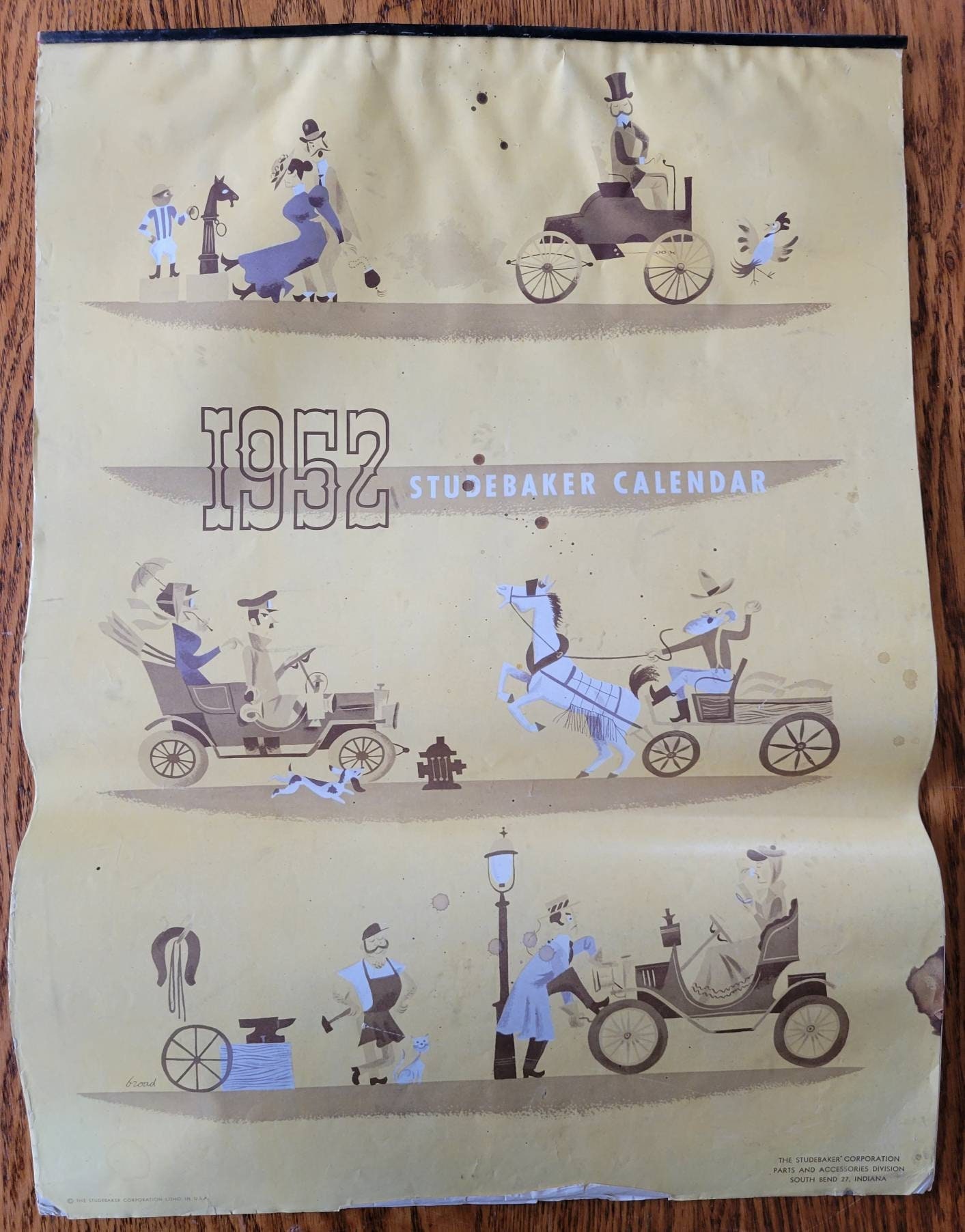 1952 Calendar