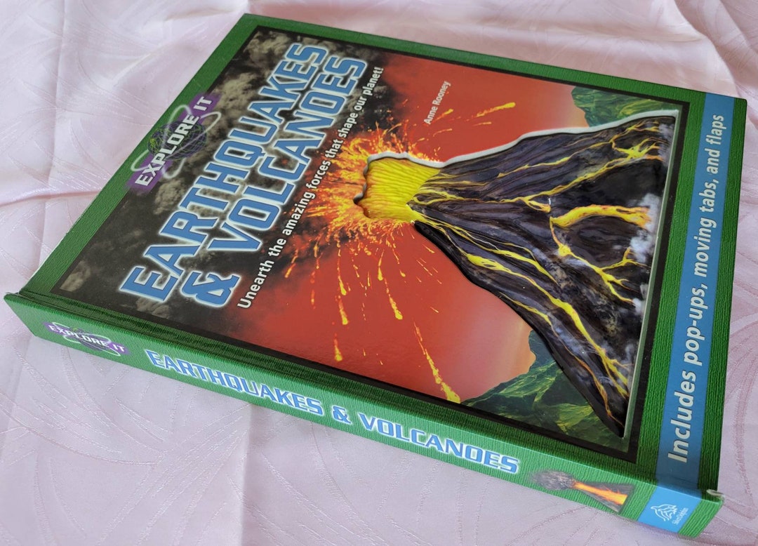 Earthquakes, Volcanoes, Pop-up, Popup, Pull Tabs, Flaps, Children's ...