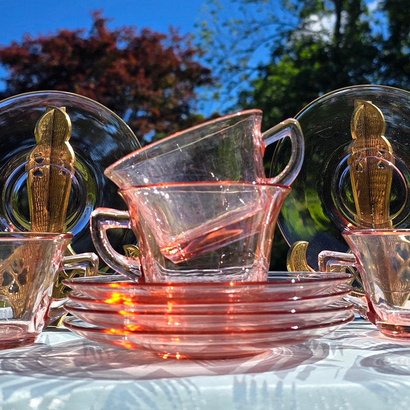 Pink Tea Cups - Etsy