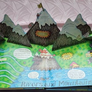 Amazing Geography Pop Up Book Earthquakes Volcanoes - Etsy