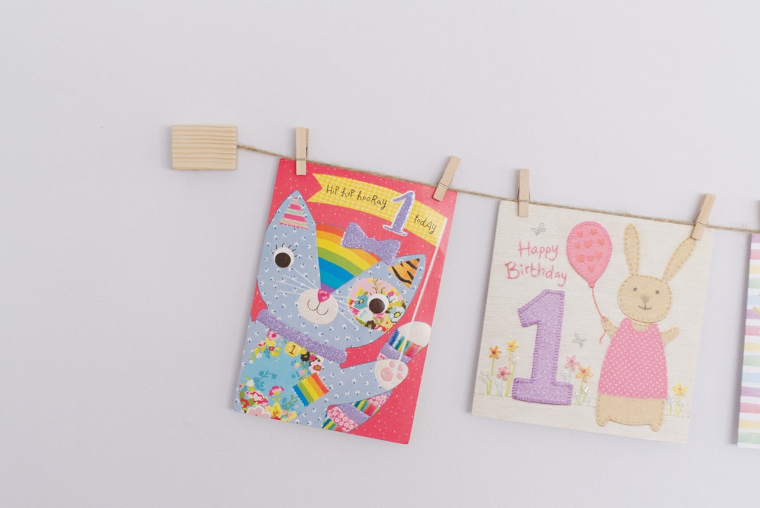 Greetings Card Display, Party Banner, Wall Decoration - Etsy