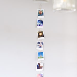 Vertical Cable Photo Display, Room Decor Clothespeg Wire Picture Hanger ...