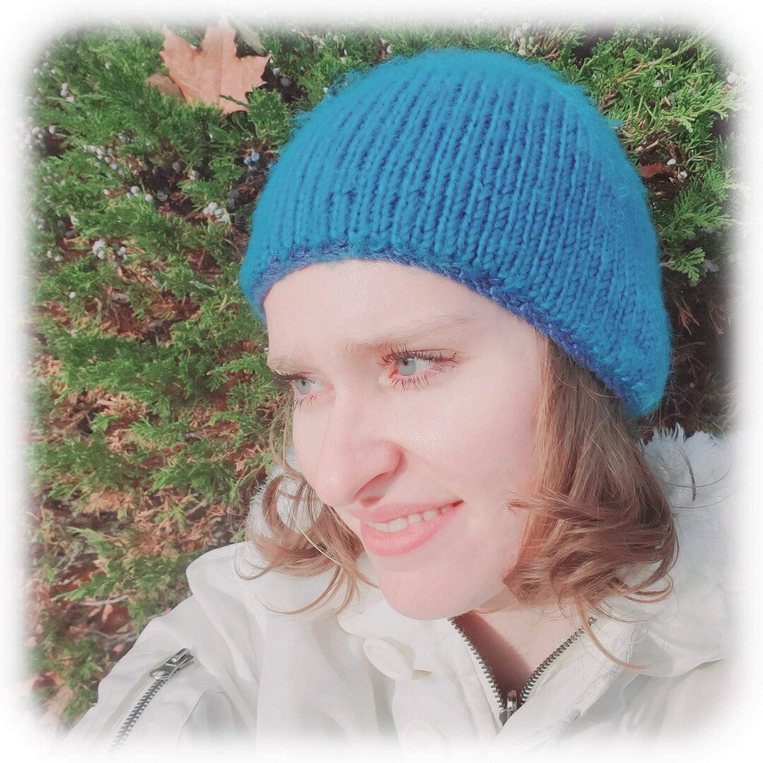 Double Sided Beanie Knitting Pattern - Etsy