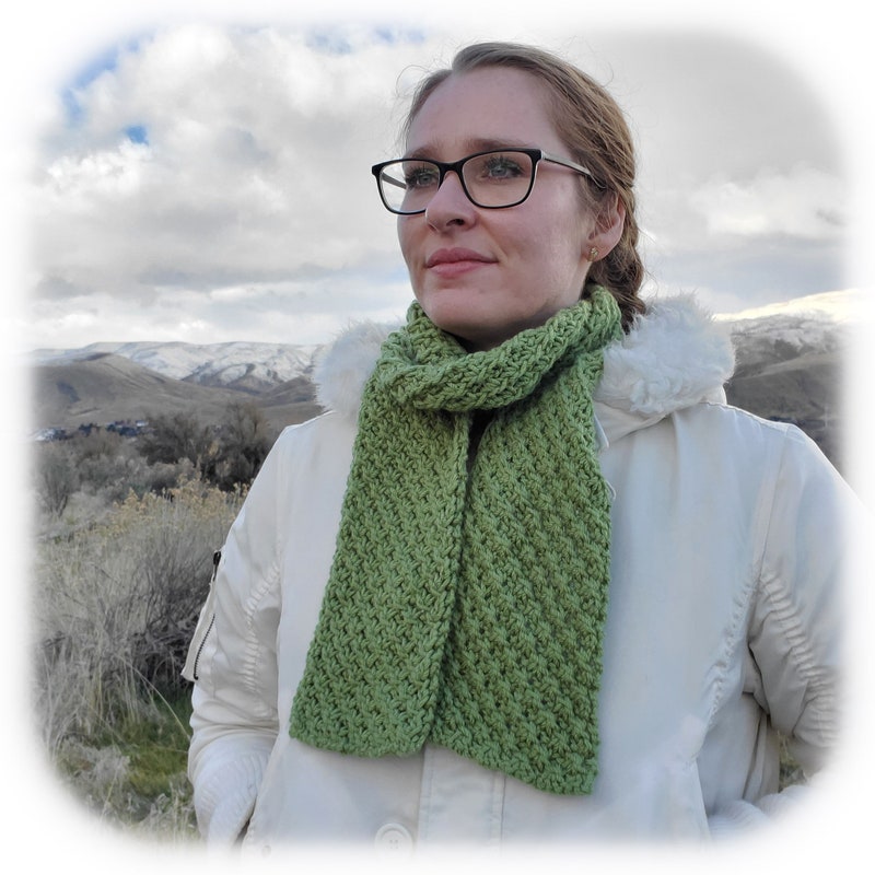 Drop Stitch Scarf - Etsy