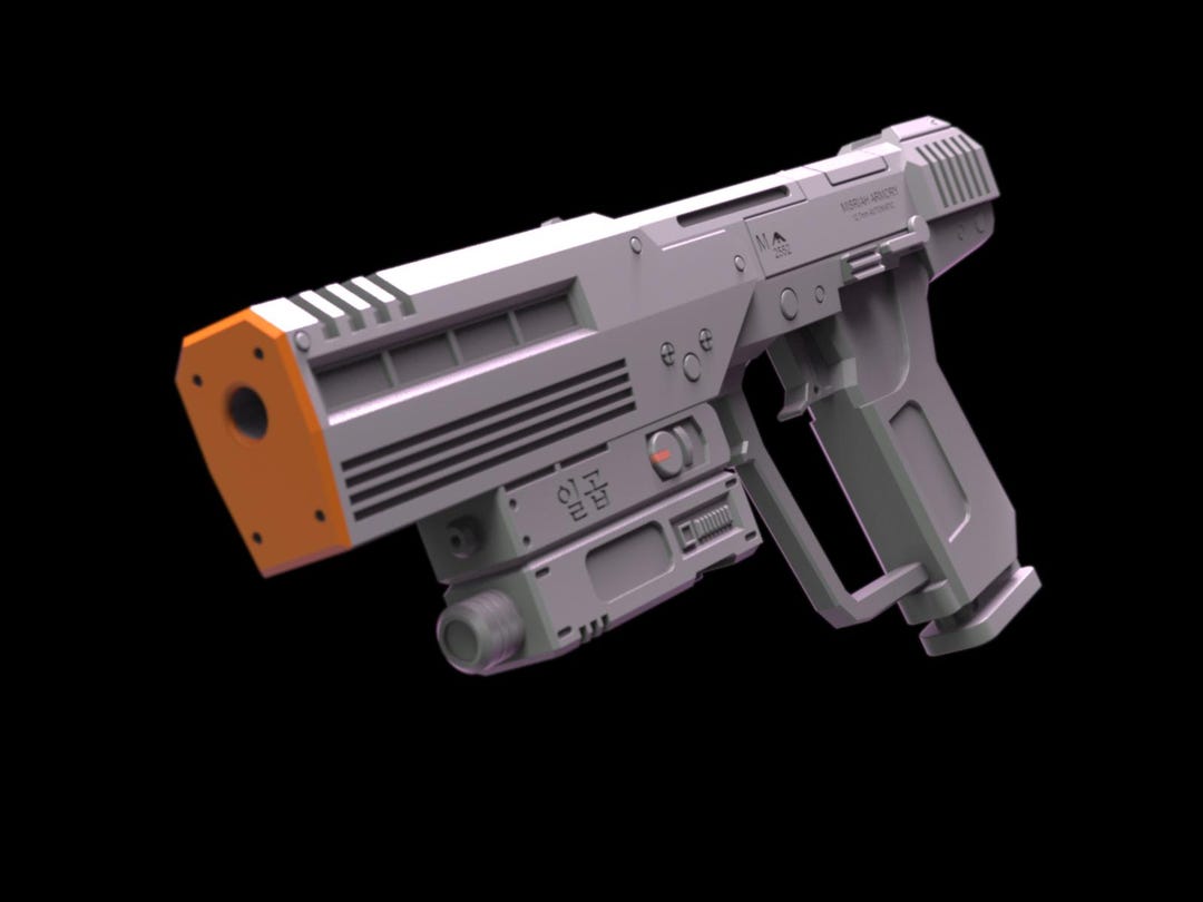Halo 3 ODST M6C SOCOM Cosplay Prop 3d Print Files - Etsy