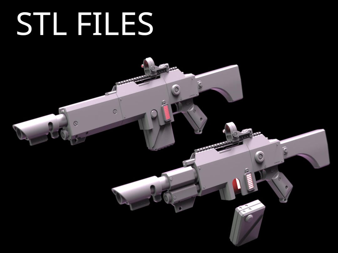 Warhammer 40k Darktide Lasgun Prop - Etsy