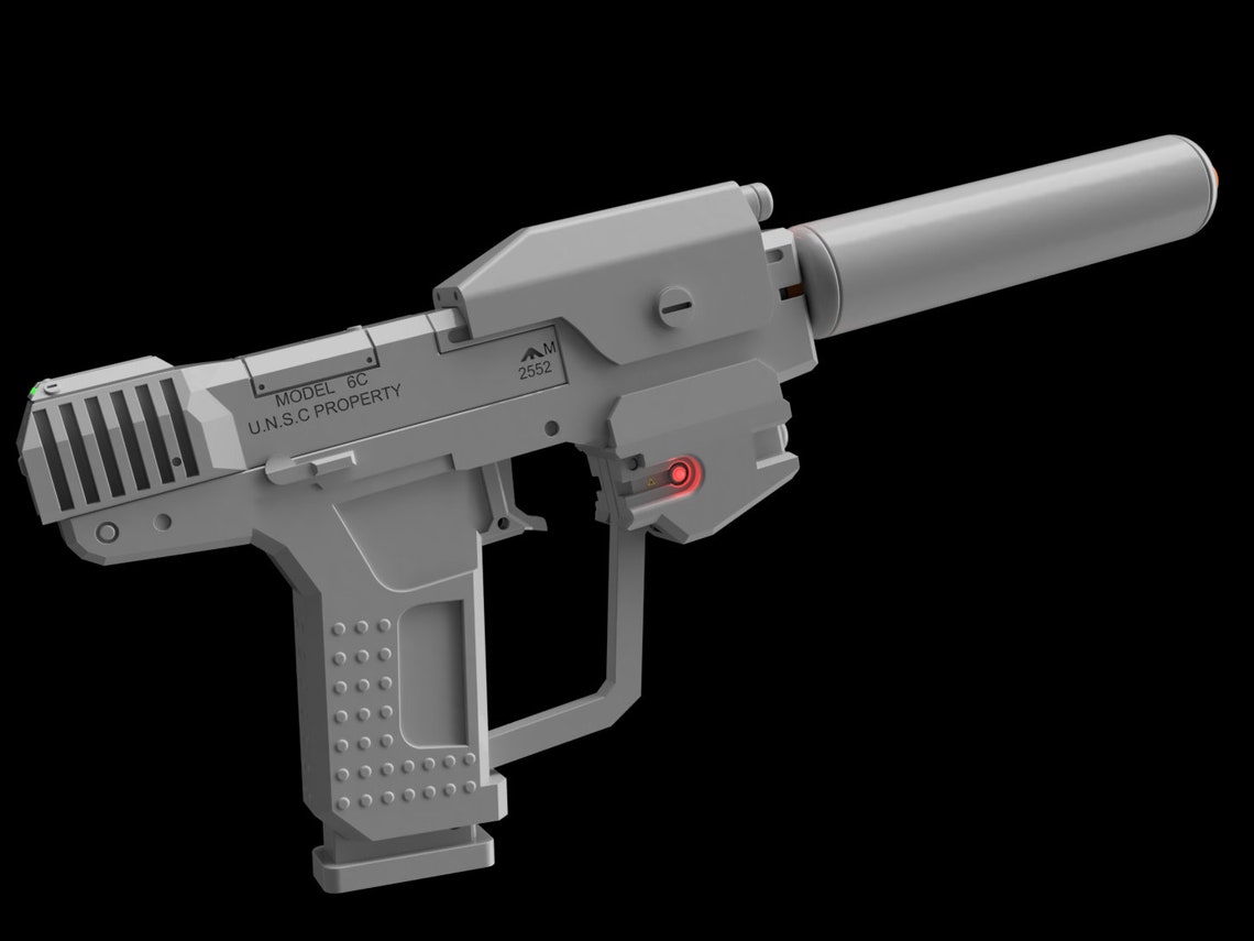 M6 Magnum/m6c SOCOM Magnum 3d Print Files Non-functioning Cosplay Prop ...