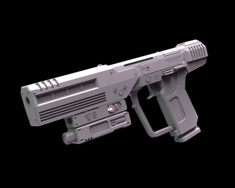 M6 Magnum/m6c SOCOM Magnum 3d Print Files Non-functioning Cosplay Prop ...