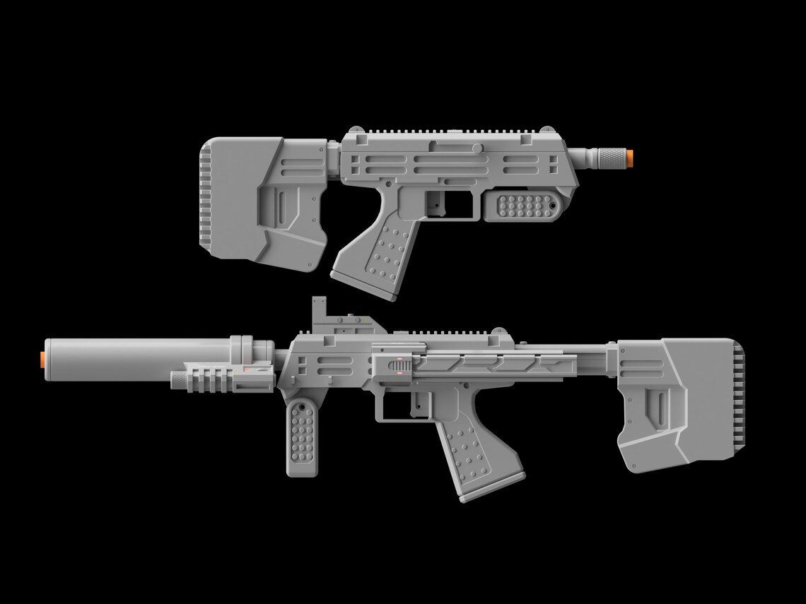 M7 SMG/M7S ODST Submachine Gun 3d Print Files Non-functioning - Etsy Canada