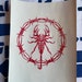 Screen Printed Scorpion Art Print - Etsy