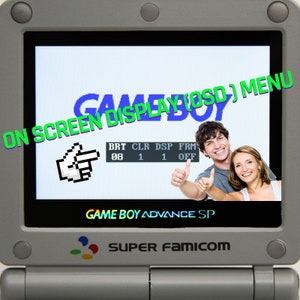 NES Edition Game Boy Advance SP IPS V3 Screen Mod Gba Ags-001 V2 Gameboy Funnyplaying in Box - Etsy