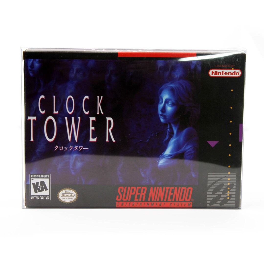 Clock Tower Super Nintendo SNES Video Game English Translation - Etsy