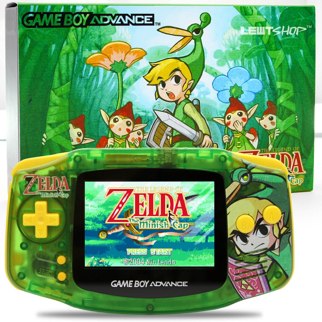 Legend of Zelda Minish Cap Edition Game Boy Advance With Funnyplaying ...
