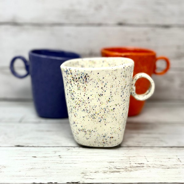 Square Mugs - Etsy