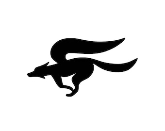 Fox Vinyl Car Decal - Etsy