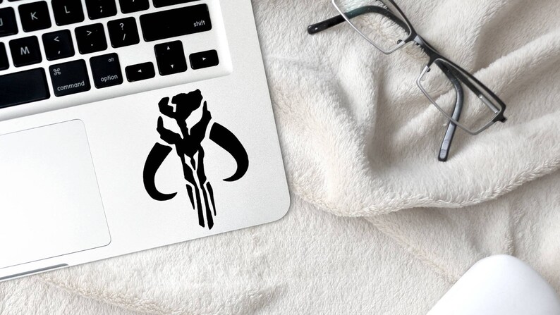 The Mandalorian Decal Sticker Featuring Mando Symbol Emblem - Etsy