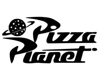 Toy Story Pizza Planet Sticker - Etsy