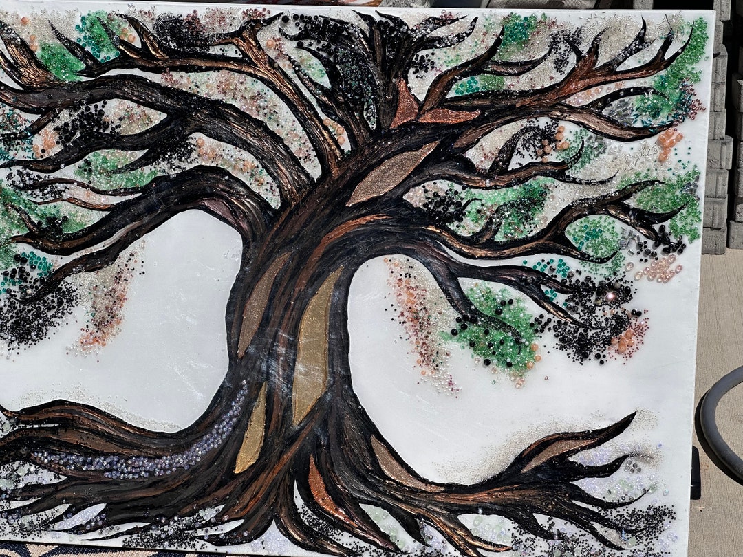 Jewelry Texture Art Tree of Life - Etsy