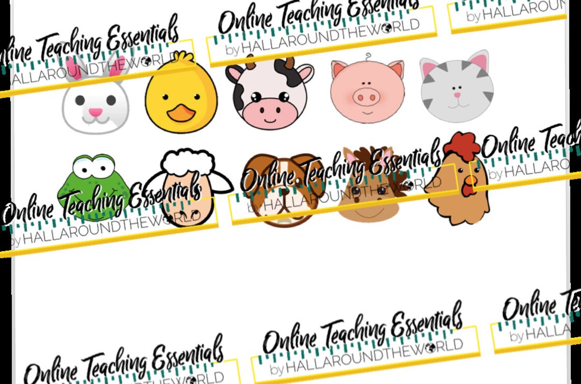 Palfish Vipkid on the Farm Reward System DIGITAL DOWNLOAD Quick, Easy ...